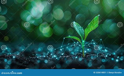 Big Data Smart Farming And Agriculture Innovation A Young Corn Sprout