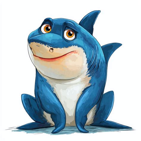 Evoking Emotion A Detailed Visual Prompt For A Sad Shark Ideal For