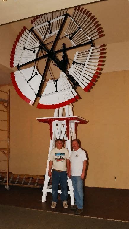 Wooden Vaneless Windmill For Museum Rock Ridge Windmills