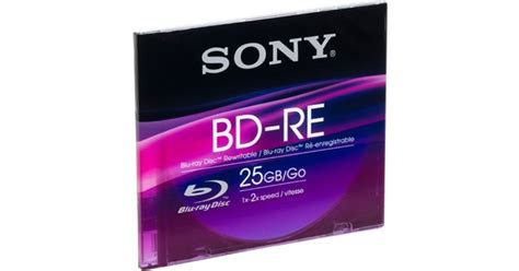 Sony Bd Re Gb X Slimcase Pack Se Pricerunner