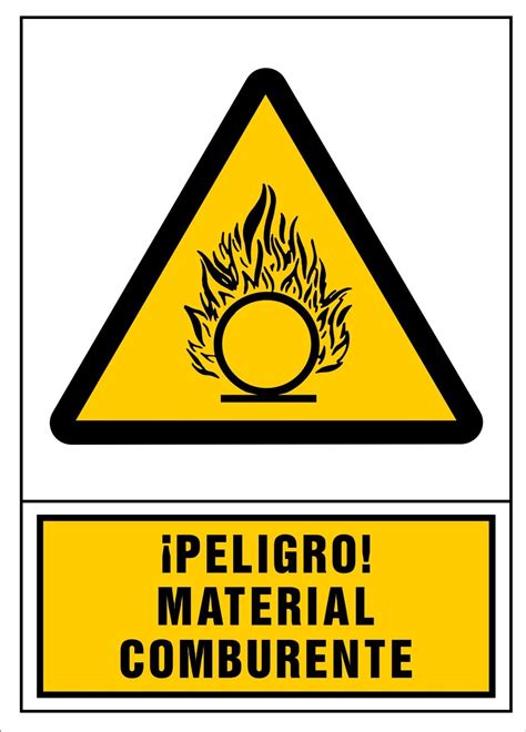 Señal Peligro Material Comburente Chemistry Rick And Morty Safety