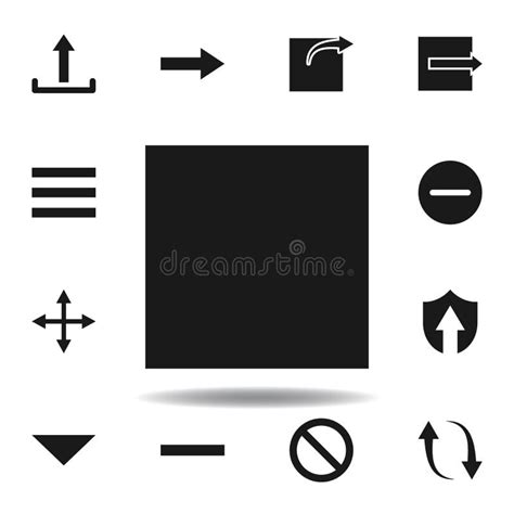 Square Checkbox Check Mark Pictogram Handdrawn Drawn Set Vector Or
