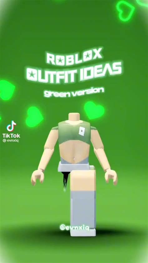 Green Roblox Outfits