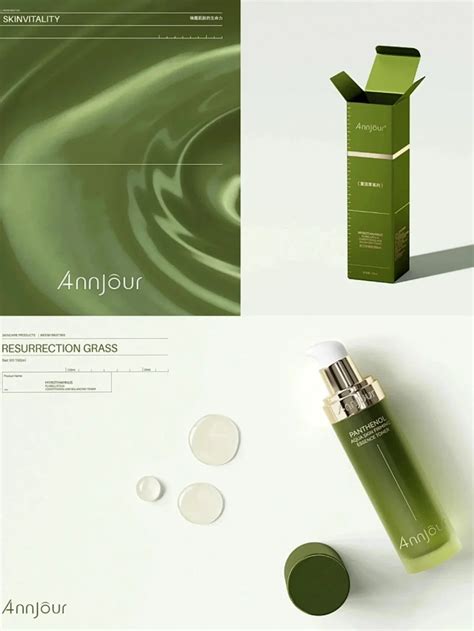 护肤品品牌设计案例分享 小红书 花瓣网