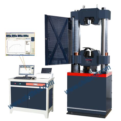 Kn Rebar Tensile Test Computerized Servo Model Hydraulic Universal Test Testing Machine
