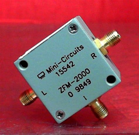 Zfm 2000 Mini Circuits Alltest Instruments