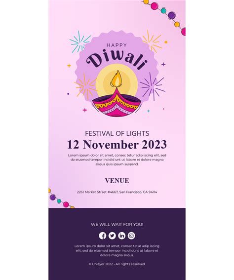 Free Diwali Email Templates Unlayer
