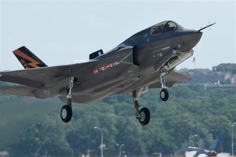 Lockheed Martin F 35b Prepares For Vertical Takeoff And Landings