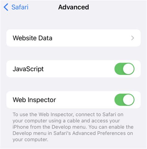 What Is Web Inspector On IPhone BrowserStack