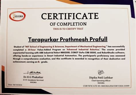 Prathmesh Tarapurkar On Linkedin Industrialrobotics Automation Handsonexperience