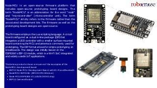 What Is NODE MCU Robocraze Pptx