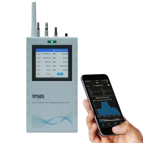 Wifi 4g Particle Detector With External Sensors Laser Particle Size