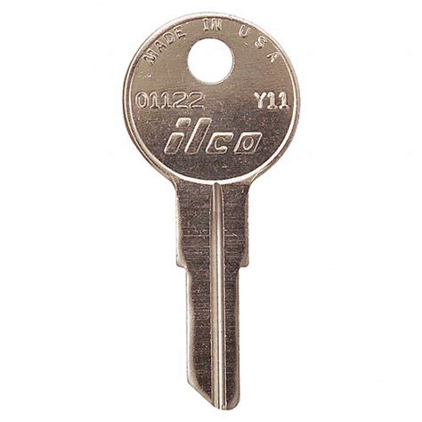 Compatible With Hudson Yale Locks Key Id Y11 Key Blank 1gak1 01122 Y11 Grainger