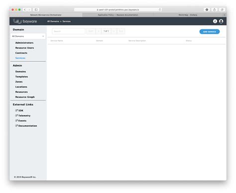 application policy — bayware documentation
