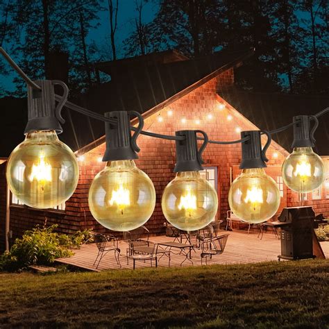 Clear Globe String Lights