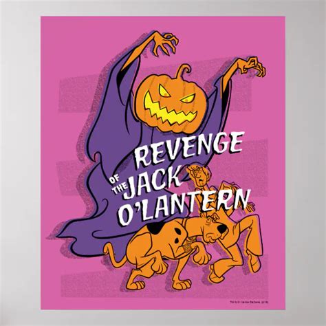 Scooby Doo Revenge Of The Jack O Lantern Poster Zazzle