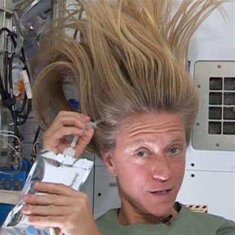 Astronaut Taking A Shower