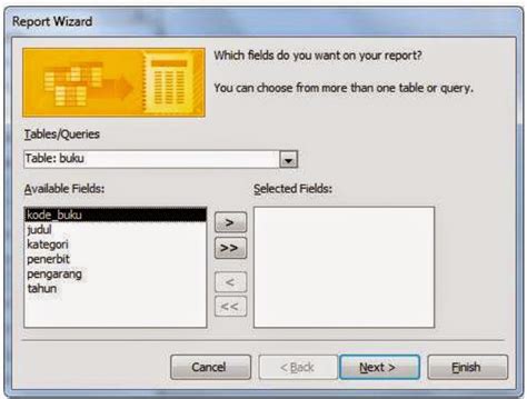 Membuat Report Di Microsoft Access 2010 Dekatilmu