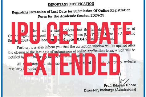 Ggsipu Registration 2024 Date Extended Check Out The Last Date