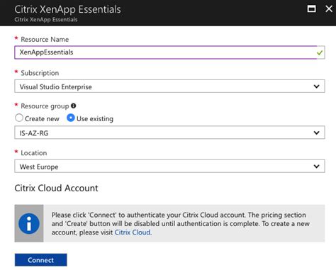 Configuring Citrix Virtual Apps Xenapp Essentials In Microsoft Azure Including Azure Active