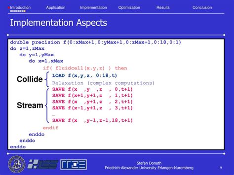 Ppt Optimizing Performance Of The Lattice Boltzmann Method For