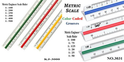 30cm 12 Solid Plastic Metric Triangular Scale Ruler Architect