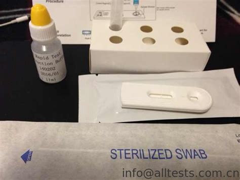 Hospital Strep A Rapid Test Kits 966 Accuracy With Throat Swab