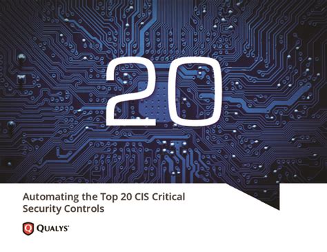 Automating The Top 20 CIS Critical Security Controls