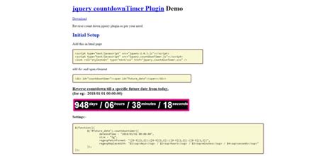 20 Amazing Jquery Countdown Plugins Learning Jquery