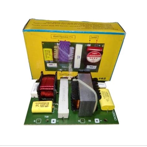 Jual KIT CROSSOVER PASIF 2WAY 1000WATT NELC N 162 WOOFER TWEETER CROSS