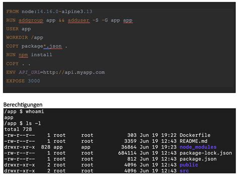 Docker Dockerfile Run Command After Setting User Computerbase Forum