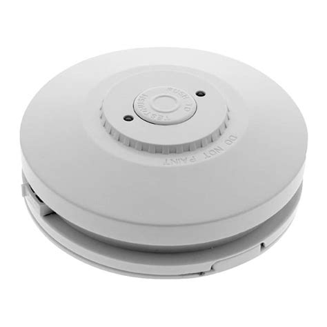 Red Photoelectric Smoke Alarm 240v With Rechargeable Battery Smoke Alarms Online