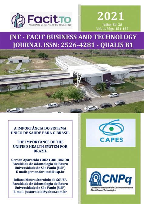 Pdf A ImportÂncia Do Sistema Único De SaÚde Para O Brasil