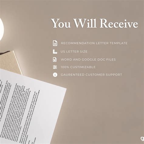 Letter Of Recommendation Template Recommendation Letter Character Reference Character