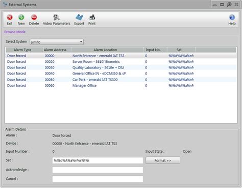 Ac2000 External Systems Integration Module