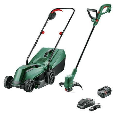 Bosch Power for All V Akku Rasenmäher Set Akku Rasenmäher V Akku Rasentrimmer V