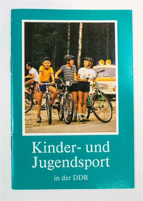 Broschüre Kinder Und Jugendsport In Der Ddr Ddr Museum Berlin