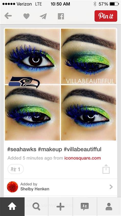 Go Hawks Makeup Halloween Face Makeup Make Up