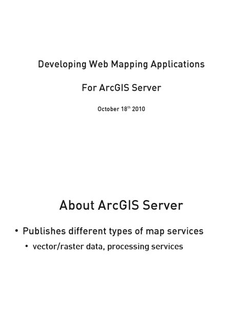 pdf arc gis server tutorial dokumen tips