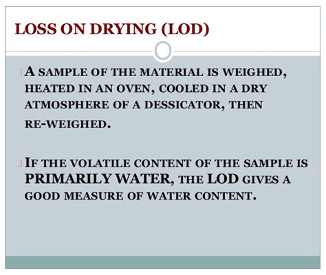 Unit 6 Water Content Determination And Moisture Analysis