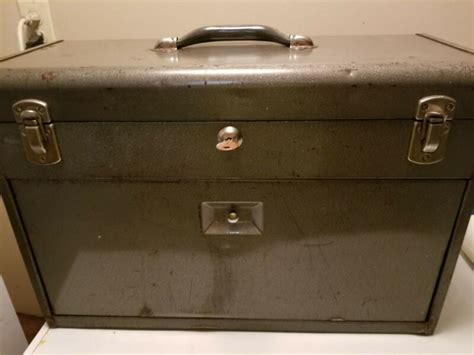 Vintage Kennedy Kits 7 Drawer Machinist Tool Chest Box Style No 520