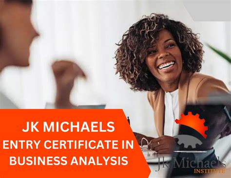 Entry Certificate In Business Analysis Ecba Jk Michaels Institute