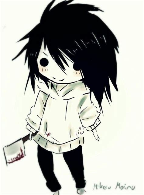 Bedårende Chibi Jeff The Killer