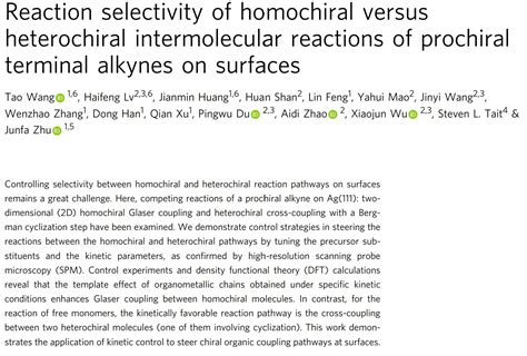 祝贺王涛博士、朱俊发教授以一作及通讯作者在nature Communications上发表文章！
