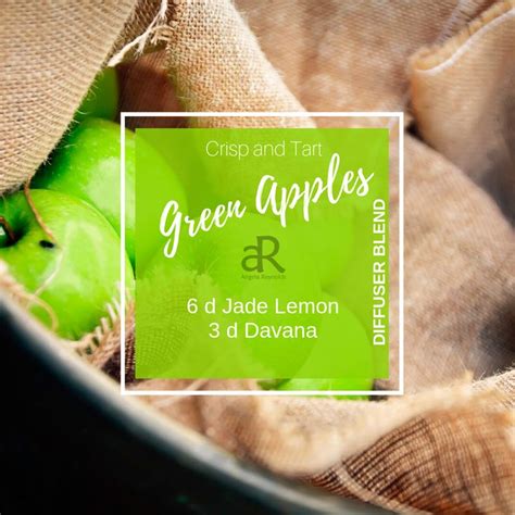 Green Apple Essential Oil Diffuser Blend Essential Oil Diffuser