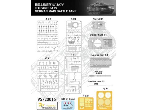 Vespid Models Leopard 2a7v German Main Battle Tank 1 72 720016