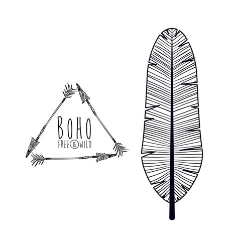 Premium Vector Boho Style Design