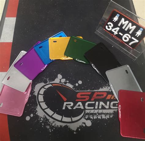 Safety Pro 新一輪sp Racing 澳門車牌專用框 到貨 暫時顏色齊全 更可訂做全新車牌