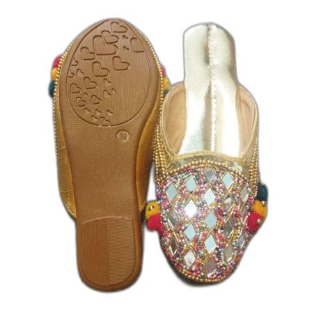 Goldenbase Ethnic Ladies Rajasthani Jutti At Rs 140pair In Jaipur