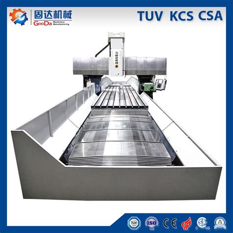 Gooda Cnc Planer Milling Machine Super Size Cutting 6000mm High Precision Metalworking Tool Vm